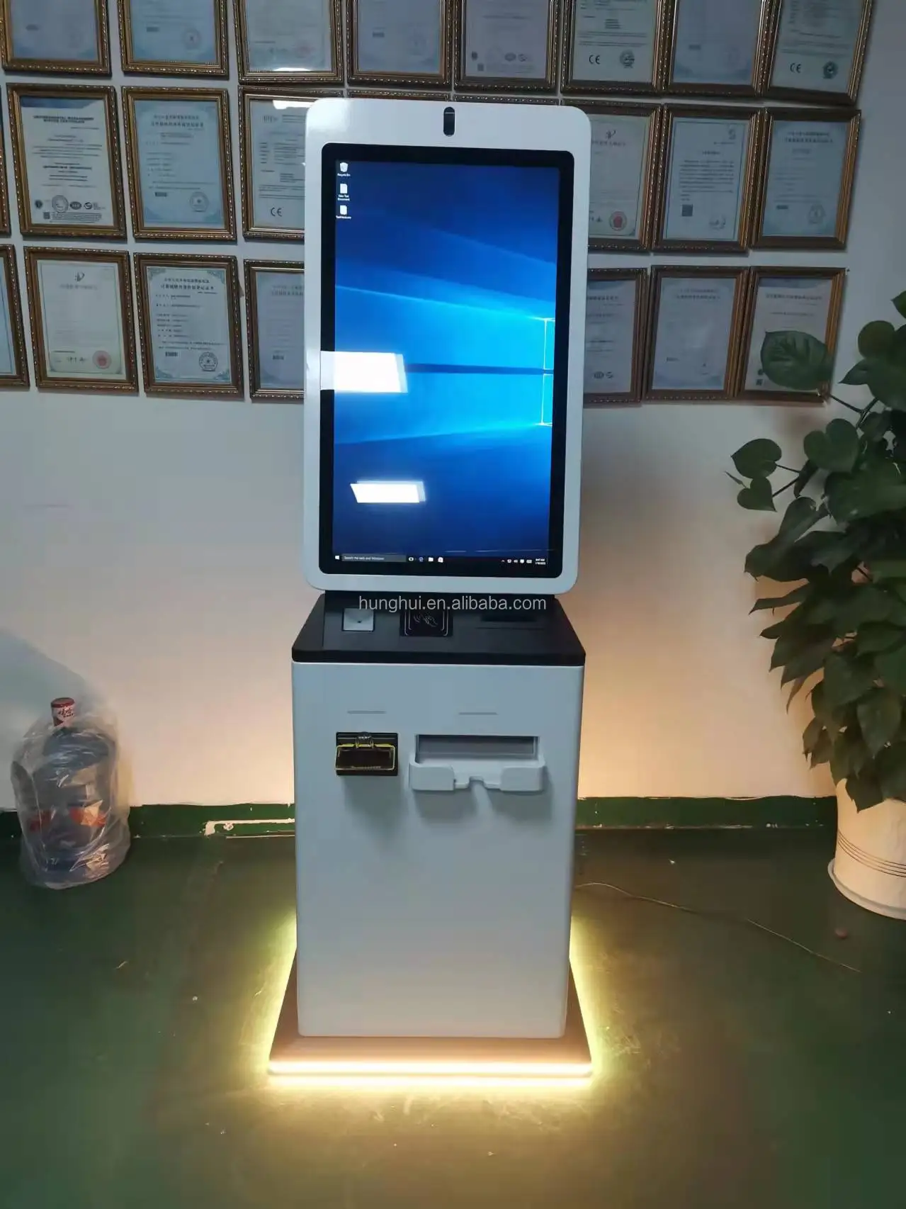 19 Inch Touch Screen Payment Atm Machine Kiosk Terminal Machine With ...