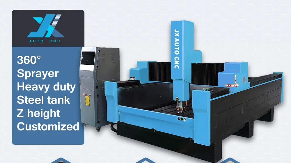 Jx 1325 1530 Wholesale 3d Marble Quartz Granite China Stone Cnc Router ...