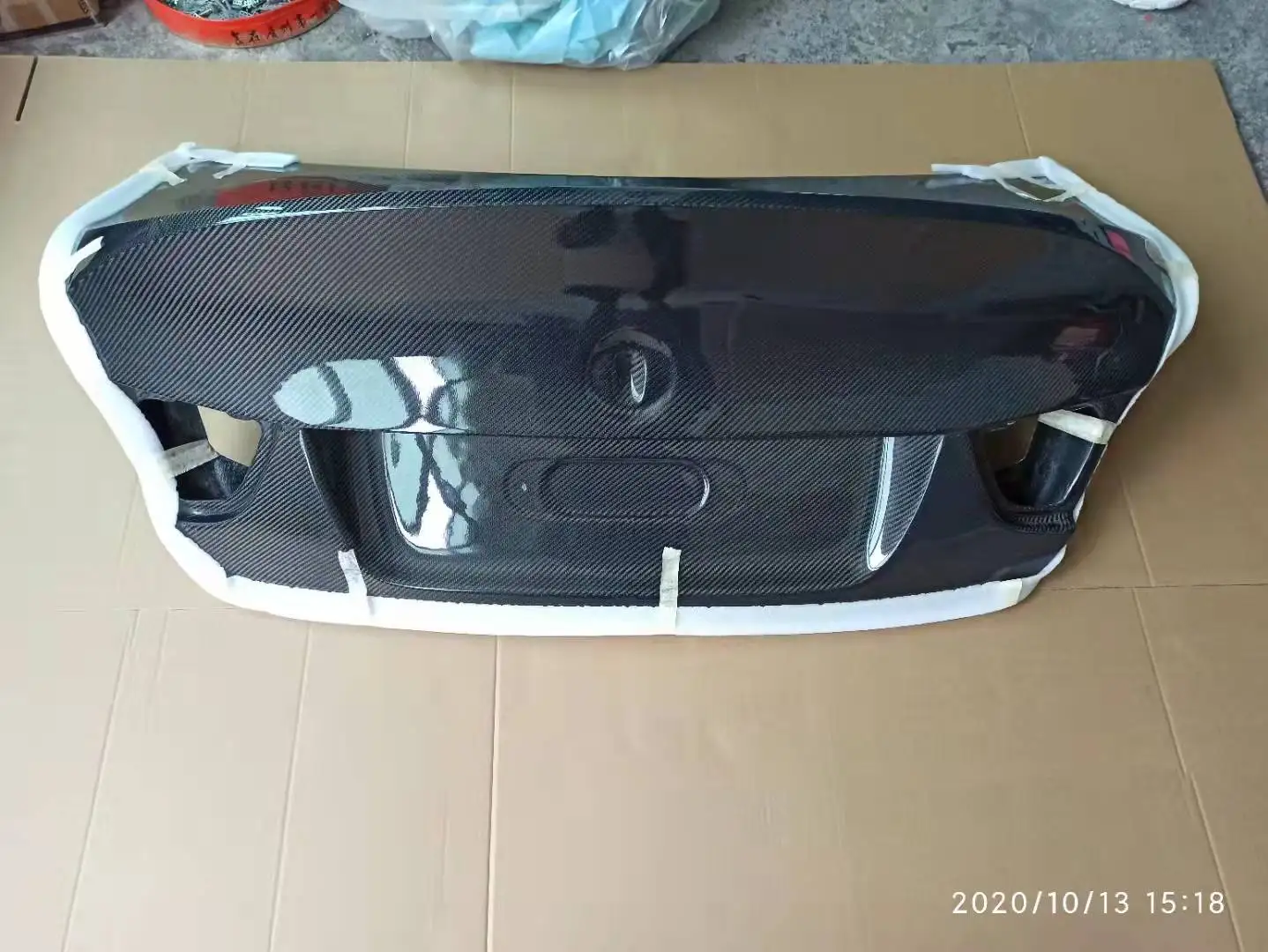 BMW E90 CSL Style Carbon Fiber Trunk Cover & Accessory | Wholesale