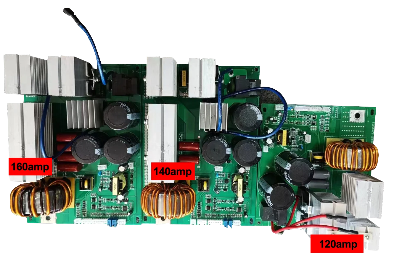 单板MMA-200 250 300单相220V 120A 140A 160A IGBT ZX7电弧MMA SMAW逆变焊机带继电器的印刷电路板 ...