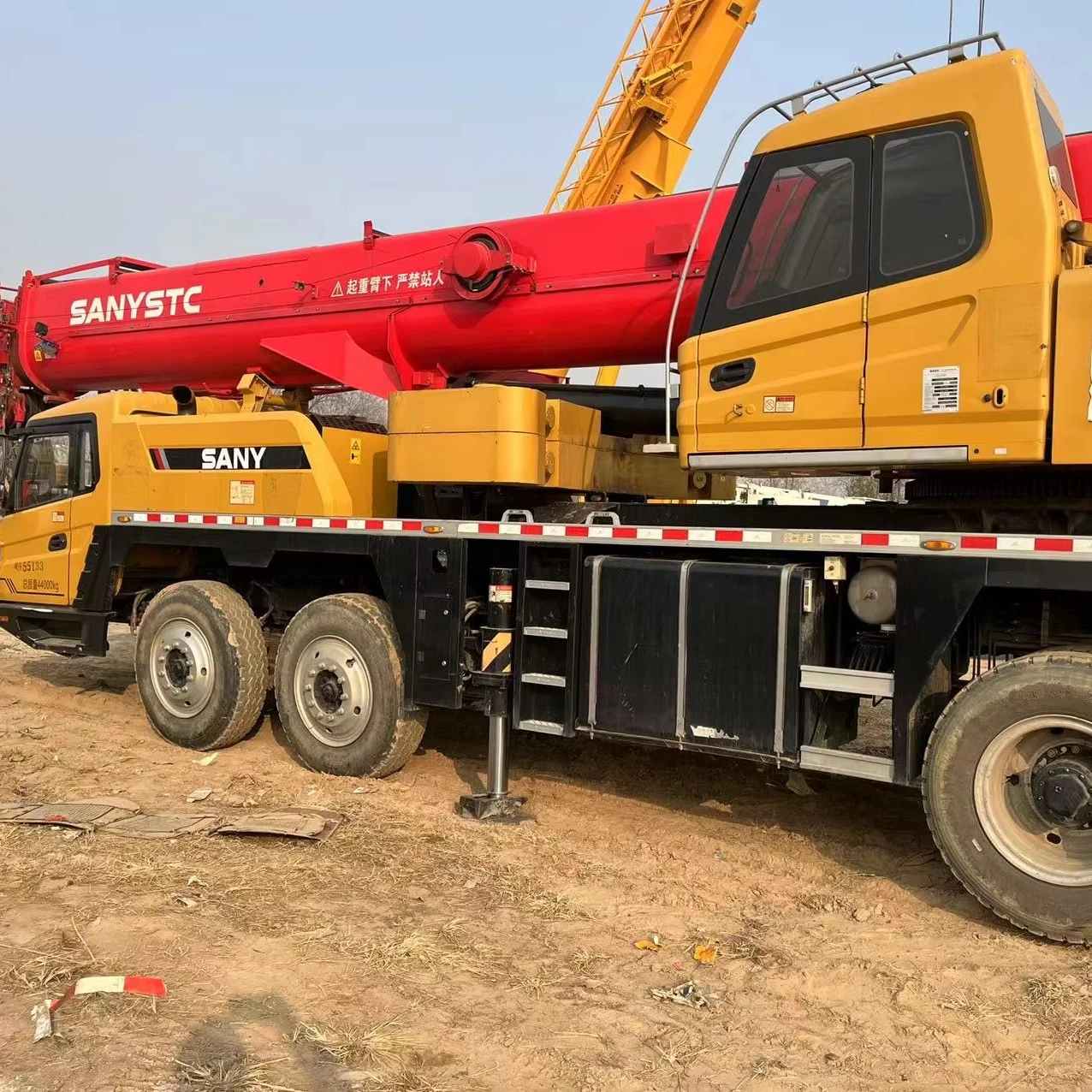 Sany 100 ton used truck crane sany from China in good condition and ...