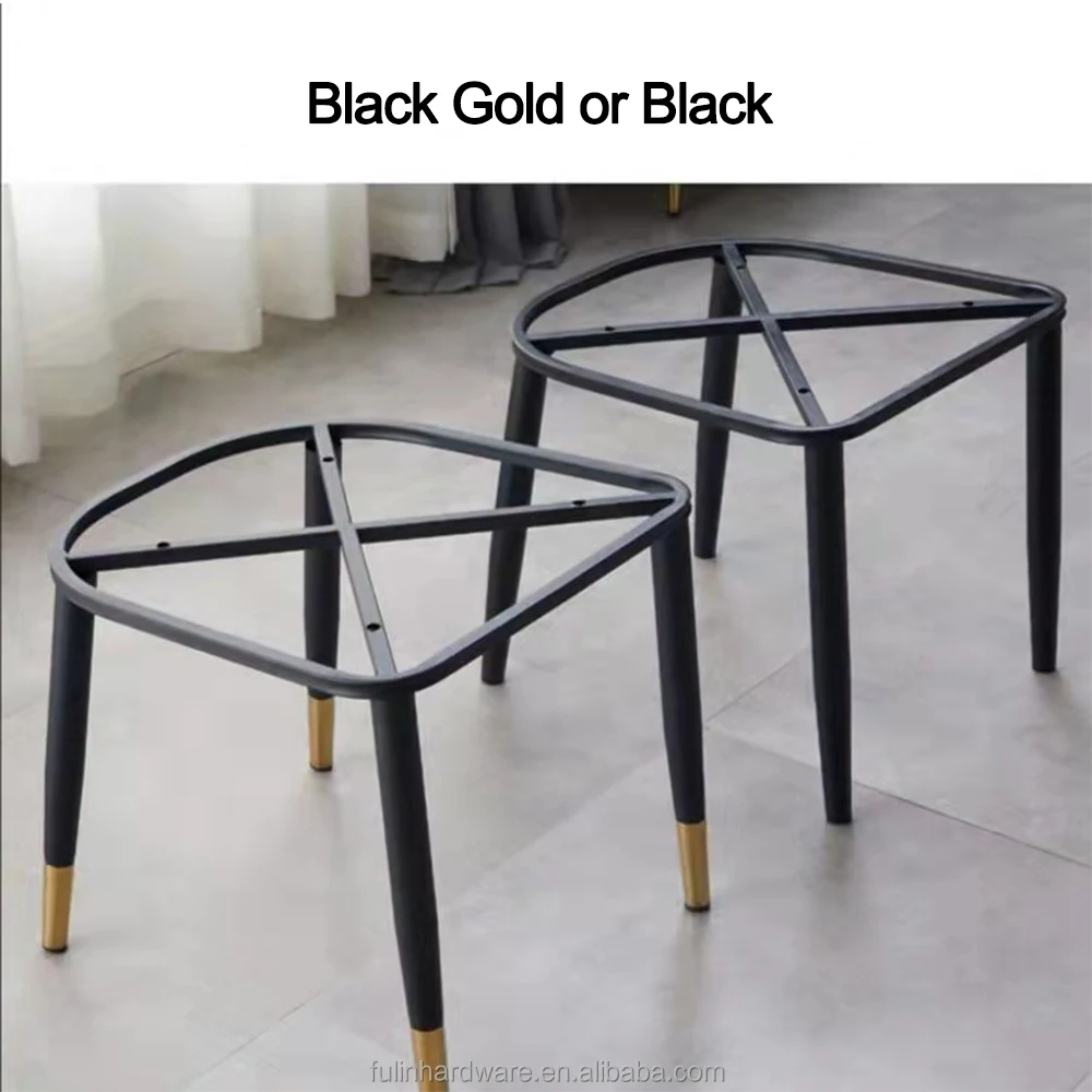 Modern Chair Base Dining Bar Table Chair Metal Iron Frame