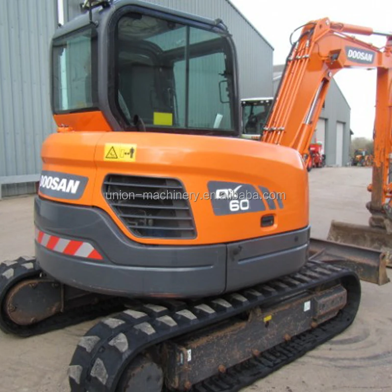Dx60 Used 6t Doosan Hydraulic Crawler Excavator Mini Used Digger ...