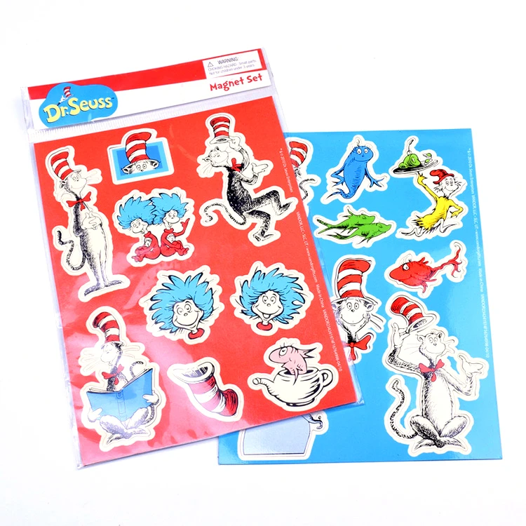 Customized Precut Fridge Magnets Cartoon Mini Magnet Sticker - Buy ...