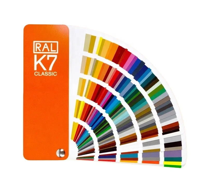 Original Germany RAL color card international standard Ral K7 color ...