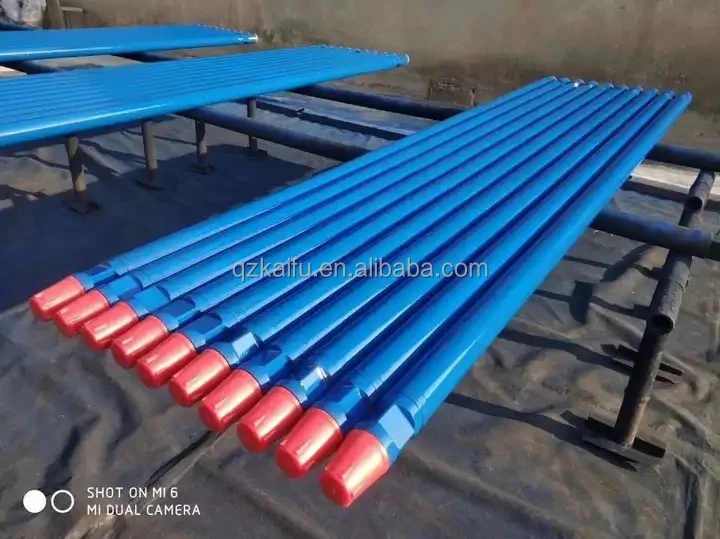 Api 89mm Drill Pipe Thread For Well Drilling Steel Drilling Rod For Hdd ...