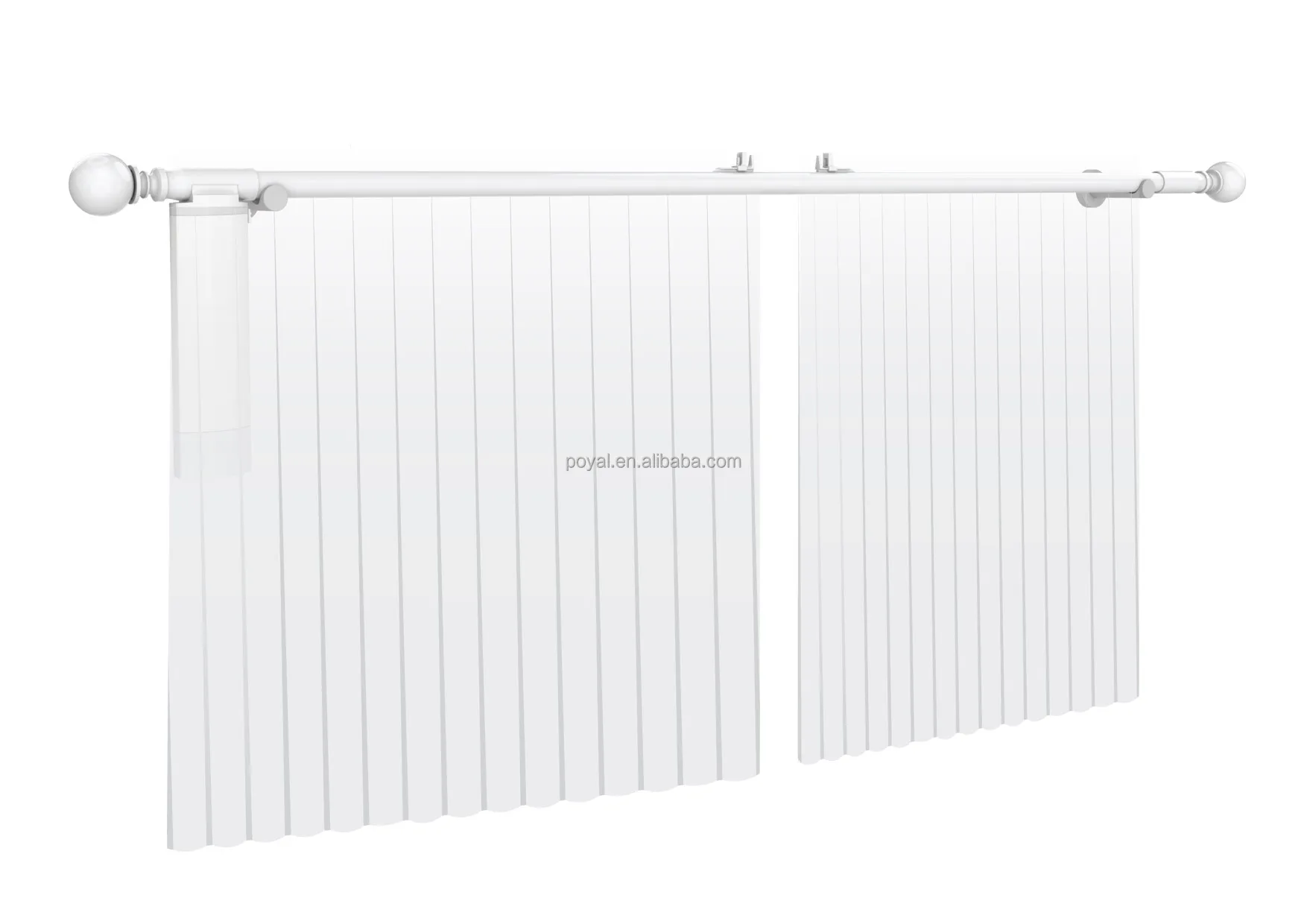 Motorized Drapery Rods Automatic Electric Curtain Motor And Poles For ...