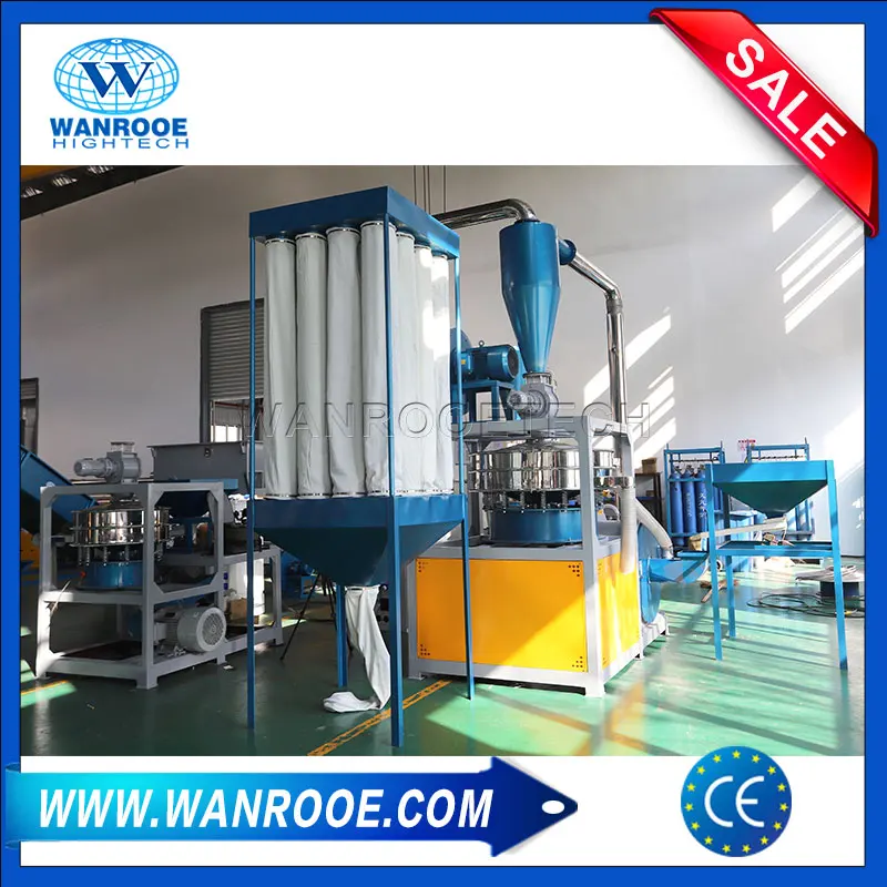 WPC Recycling Milling UPVC Pulverizer PVC Grinding Machine
