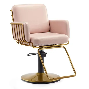 Luxury Style Gold Hairdressing Hair Nail Salon Beauty Salon Chair ...