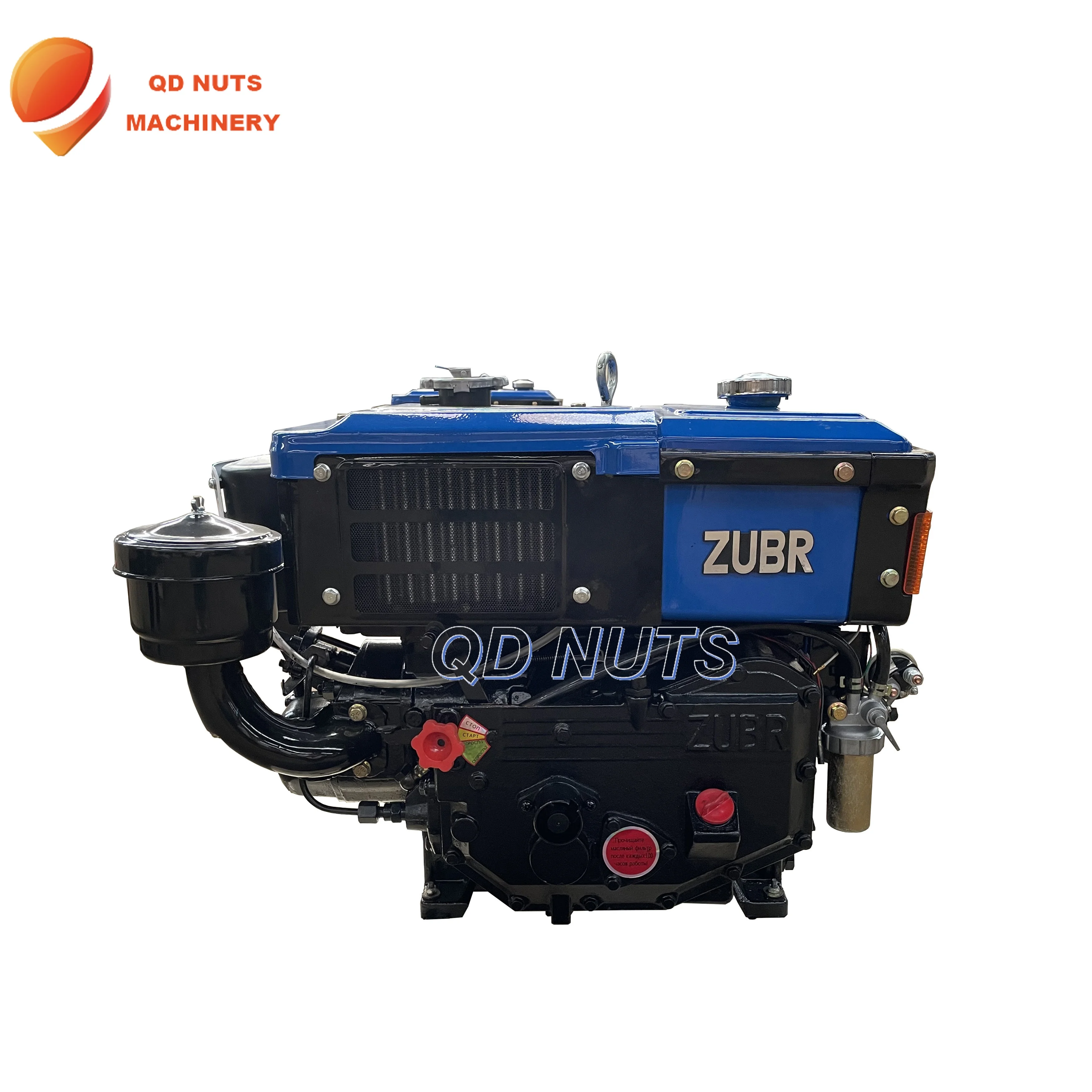 8hp Diesel Engine Motor Water Cooled 4 Stroke Single Cylinder Boat ...