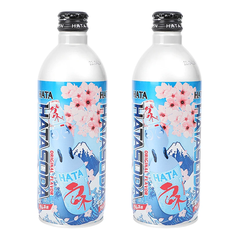 Japanese Hada Hata Carbonated Drink 500ML - Exotic Soft Drink