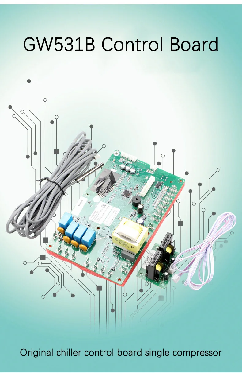 Industrial Chiller Controller Circuit Board Computer Display Board ...