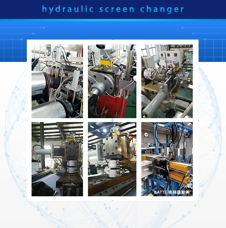 Extrusion Hydraulic Automatic Screen Pack Changer - 75-200kg/h