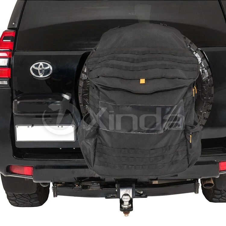 Waterproof Rear Spare Wheel Bag - Ideal for 4WD Camping