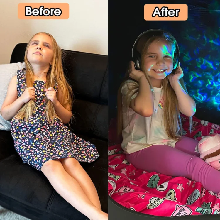 Kids Use Autism Dark No Light Square Pop up Sensory Tent