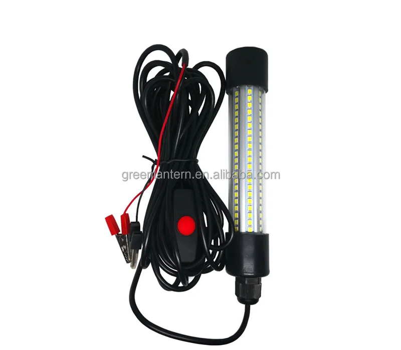 13W Fish Luring LED Lamp Underwater Flash Light Bait Deep Fish ...