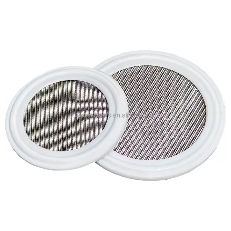 Quick-Clamp Tube Fittings Sanitary Gaskets Tri Clamp Screen Gasket ...