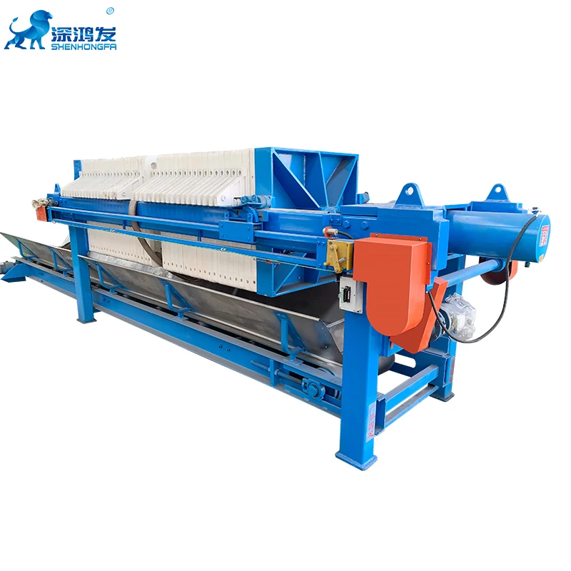 High Automation Pressure Diaphragm Filter Presses For Membrane ...