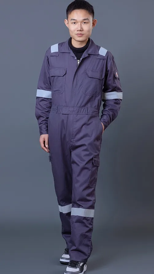 Uniform Industrial Flame Retardant Workwear Shipyard Work Clothes Nylon ...