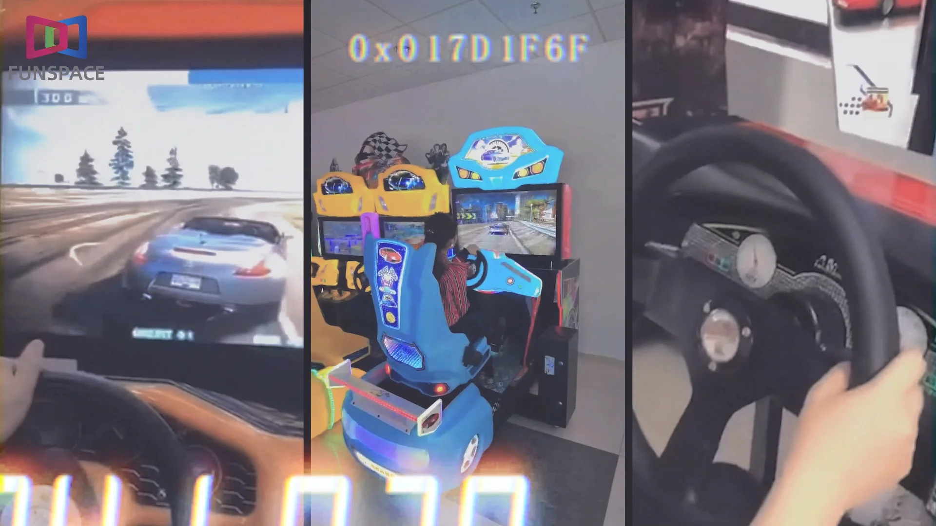 Supporting Online Competition Indoor Dynamic Effect Car Racing Arcade ...