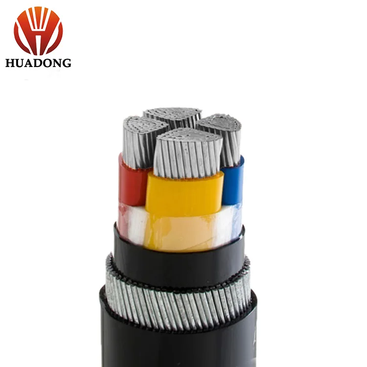0.6/1KV 6/10KV 26/35KV Cable Cu/XLPE/SWA/PVC XLPE Insulated YJV32 YJV 22 Mongolia Armoured Cable ...