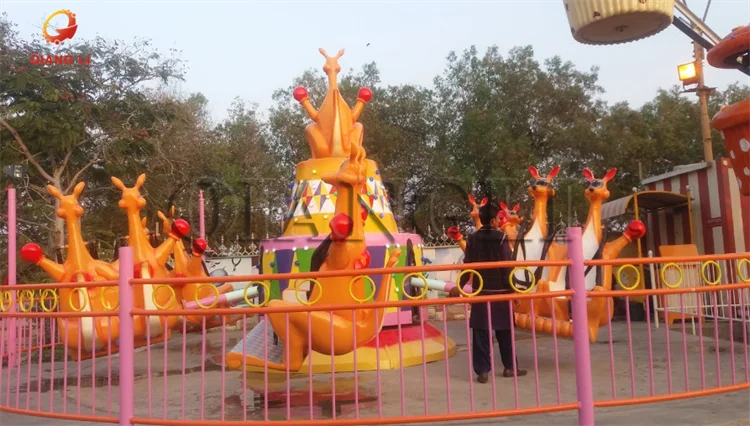 Amusement Park Jumping Kangaroo Ride Outdoor Jumping Kangaroo Rides ...