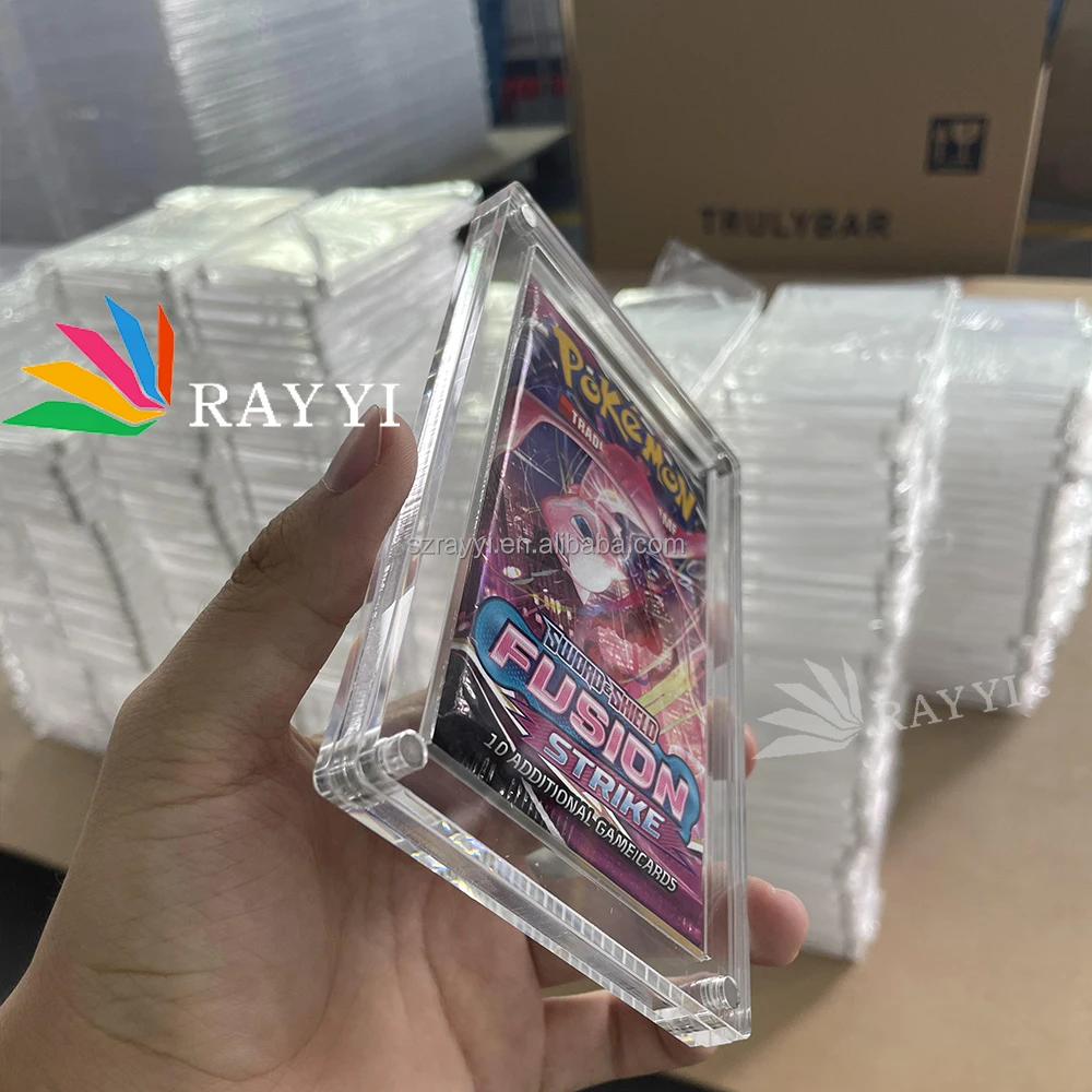 Acrylic Pokemon Box - Display Case for Booster Boxes