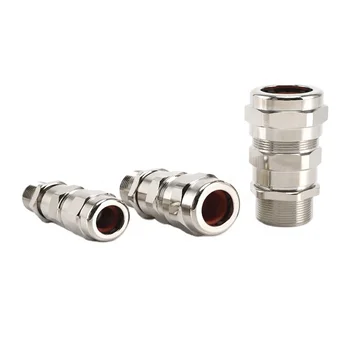 Iecex Armoured Double Compression Cable Gland Explosion-proof Brass ...