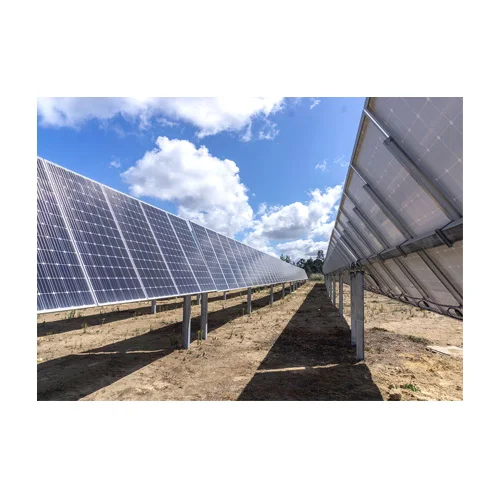 Galvanized Steel Solar Mounting Structure 10 Mw Solar Panel Ground ...