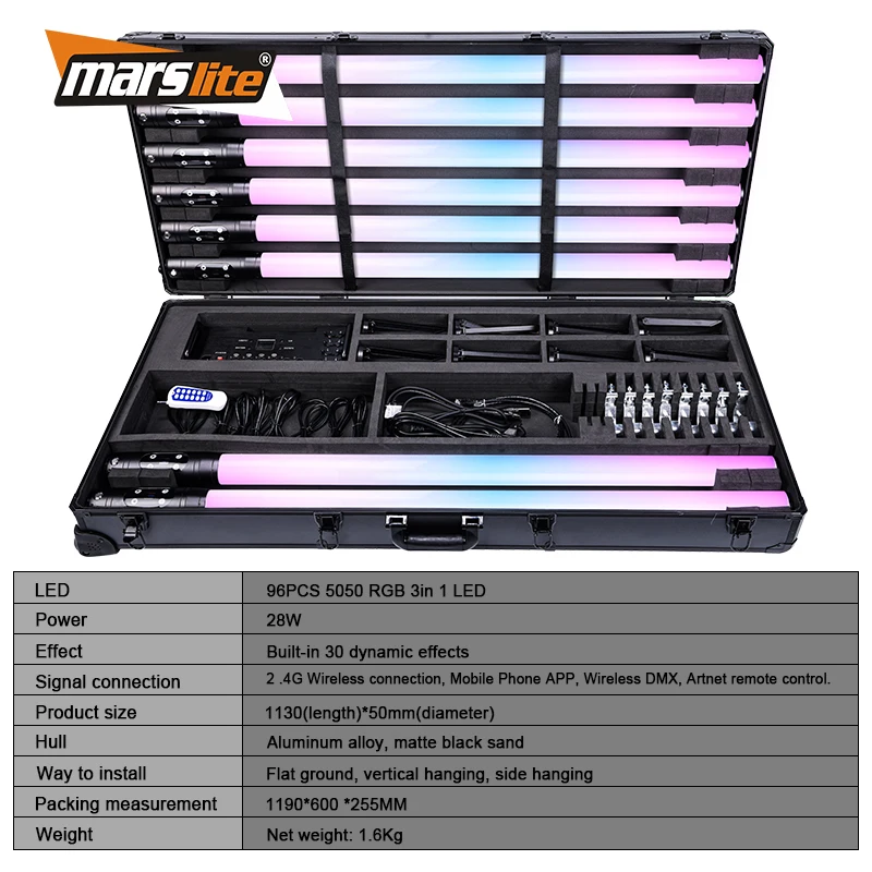 360 Astera Titan Tubes Wireless Battery Pixel Led Tube Light Dmx ...