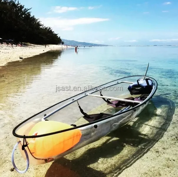 Transparent Canoe - 2024 Popular PC Boat for Water Sports