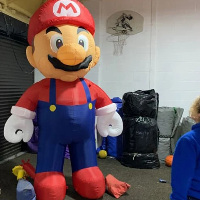 New Design High Advertising Big Inflatable Super Mario Inflatable ...