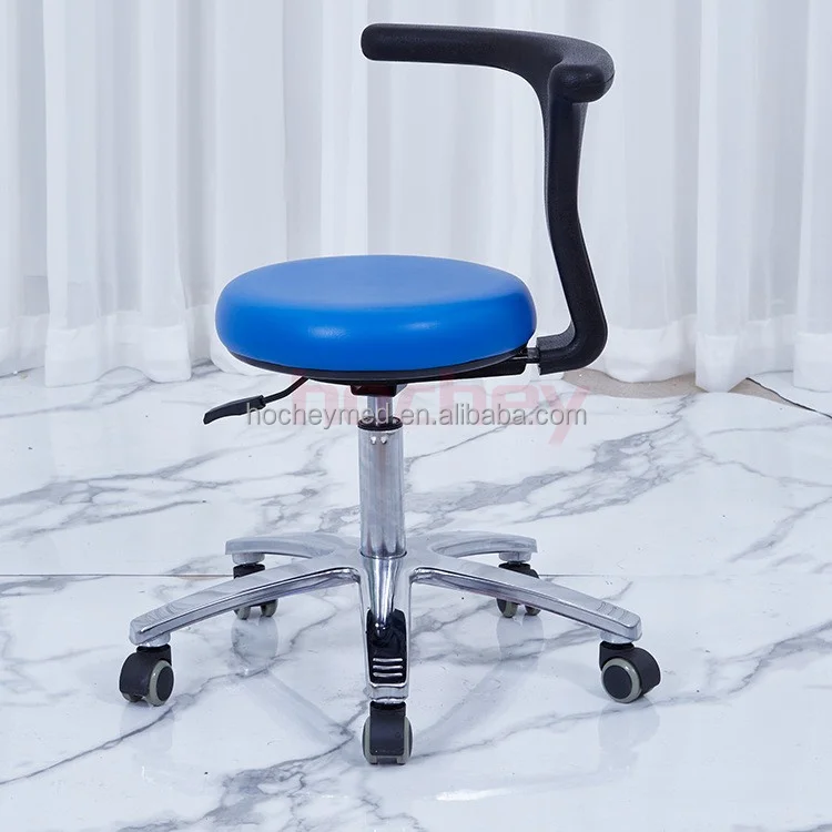 Hochey Medical Pu Leather Bar Stools China Barber Chair With Wheels ...