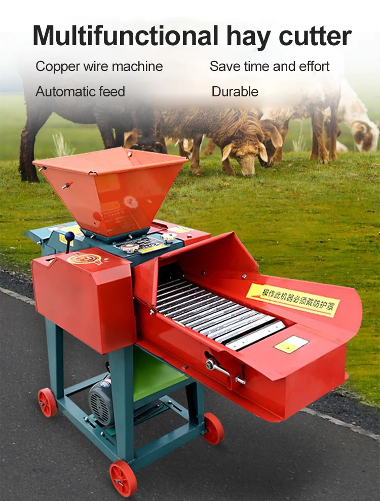 High Efficiency Hay/chaff Cutter Machine for Animal Feed
