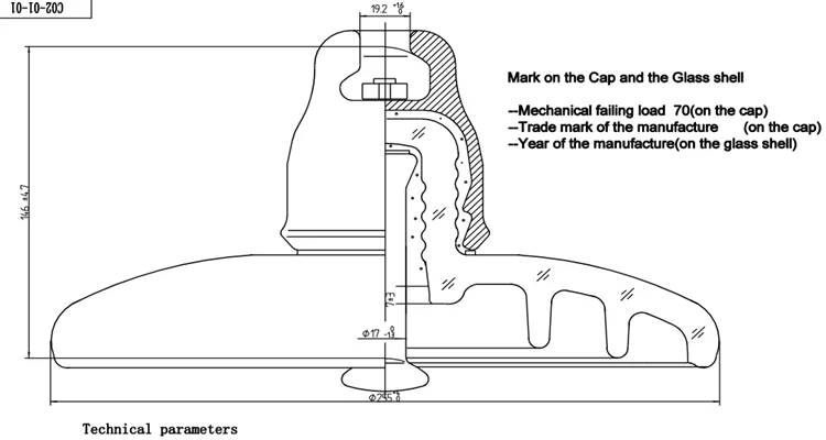 Iec International High Standard Power Line Suspension Disc Tempered ...
