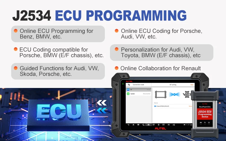 Autel Maxicom Mk908p Cv Elite Maxisys Ms908 Ms 908s Ms908s 908 S Pro ...