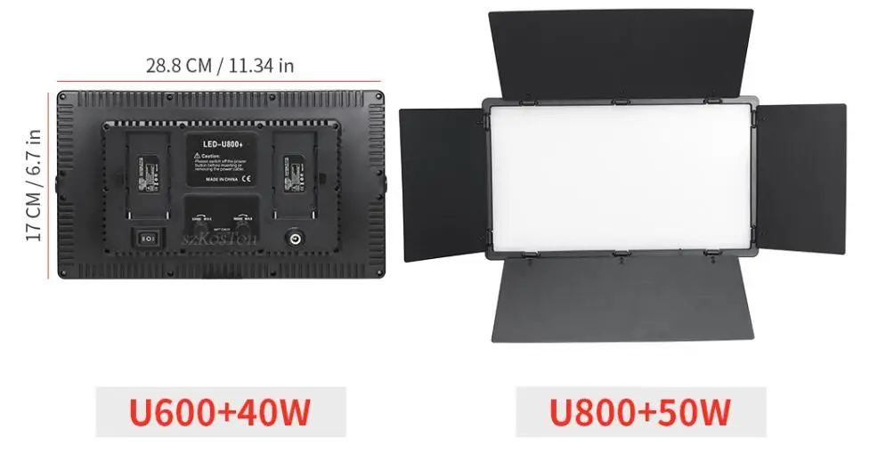 Professional Photo & Video Led Light Kit Vari-colour Pro Led 800 Led ...