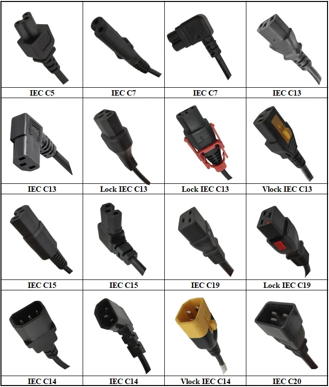 360 Degree Swivel Power Cord - Customized Length & Pure Copper
