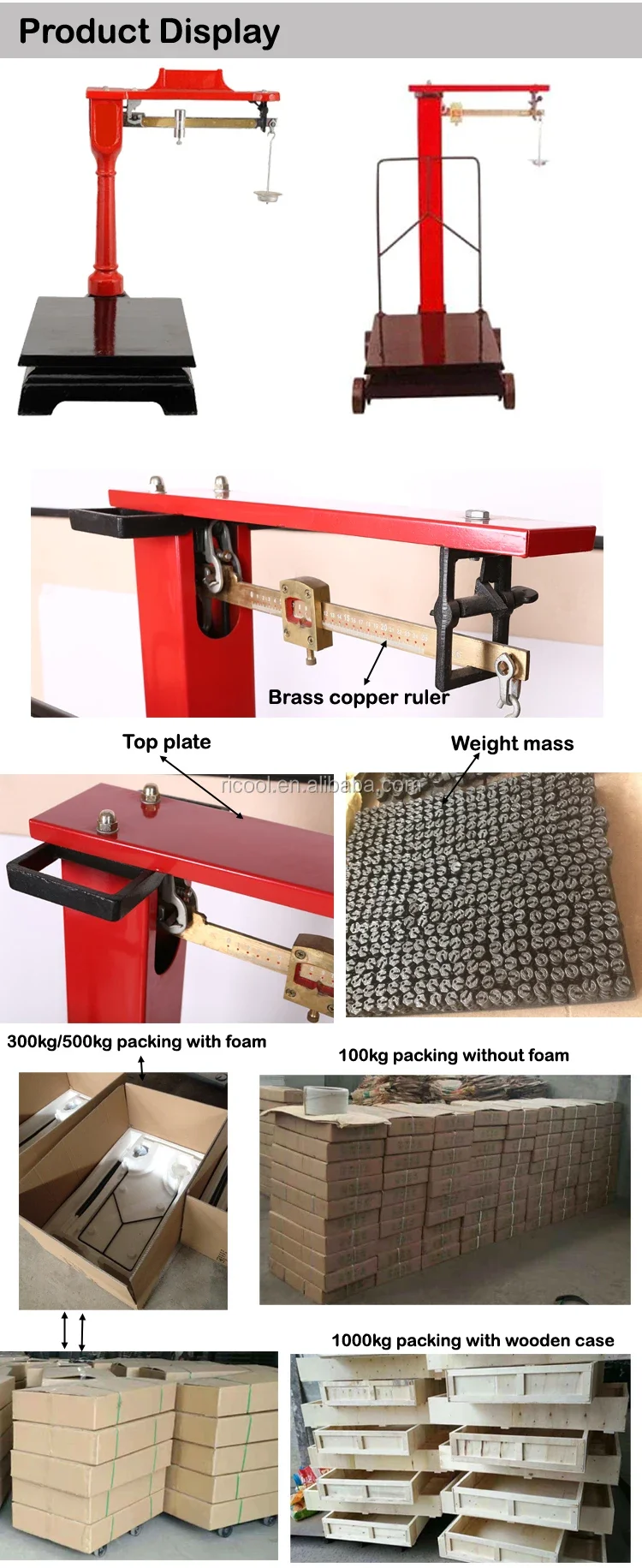 Mechanical Manual Platform Balance Weighing Scale| Alibaba.com