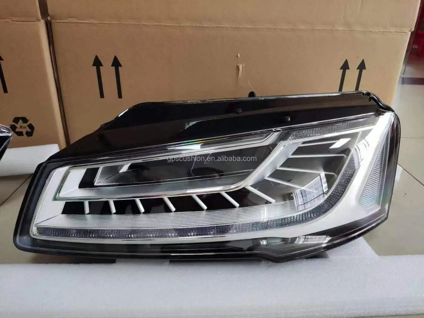 Full Body Kit for Audi A8 2011-2015 Upgrade 2016-2018 Front Bumper Rear ...