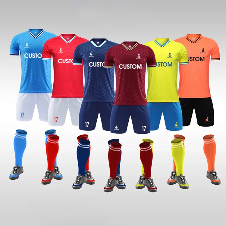 Custom Logo Sublimated Team Training Kits - Soccer Jerseys