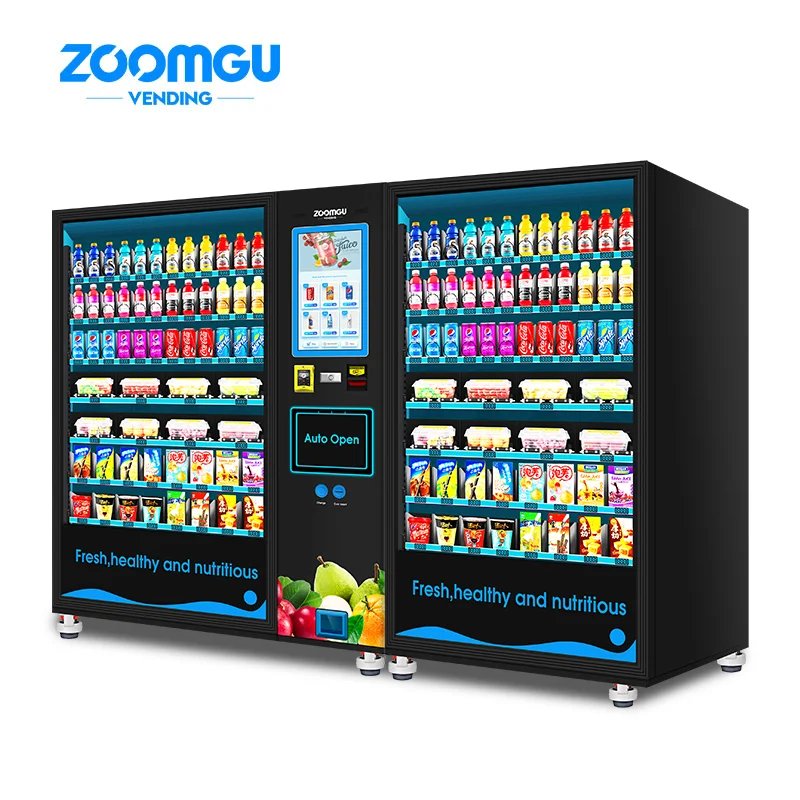 Zoomgu 24 Hours Self-service Fresh Food Supermarket Fruits Vegetable ...