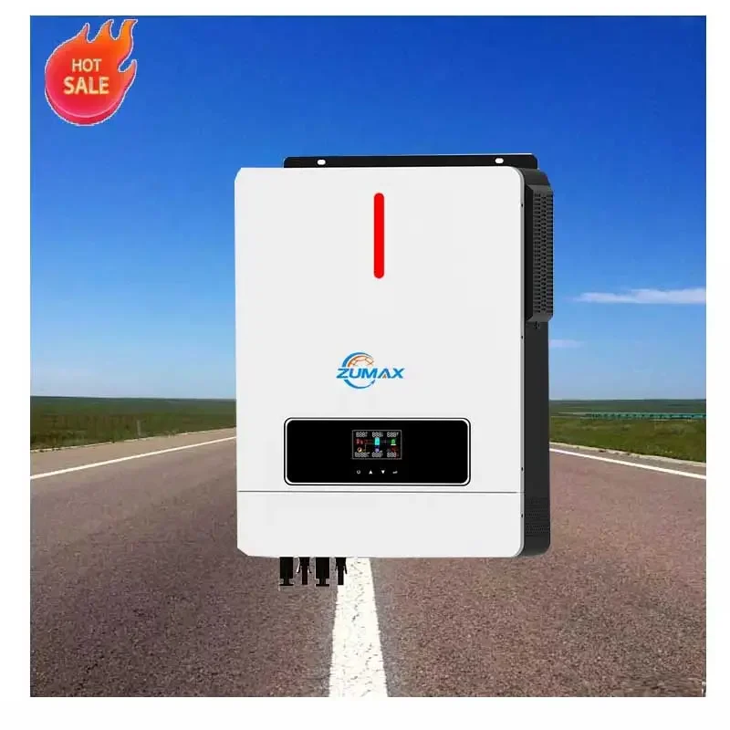 ZUMAX POWER 6KVA MPPT Solar Inverter 450Vdc PV Input with 220V 48V 5Kw ...