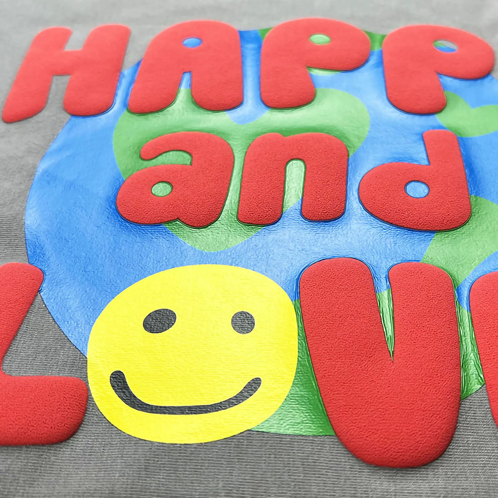 Custom 3D Puff Print Transfer Vinyl for T-shirts