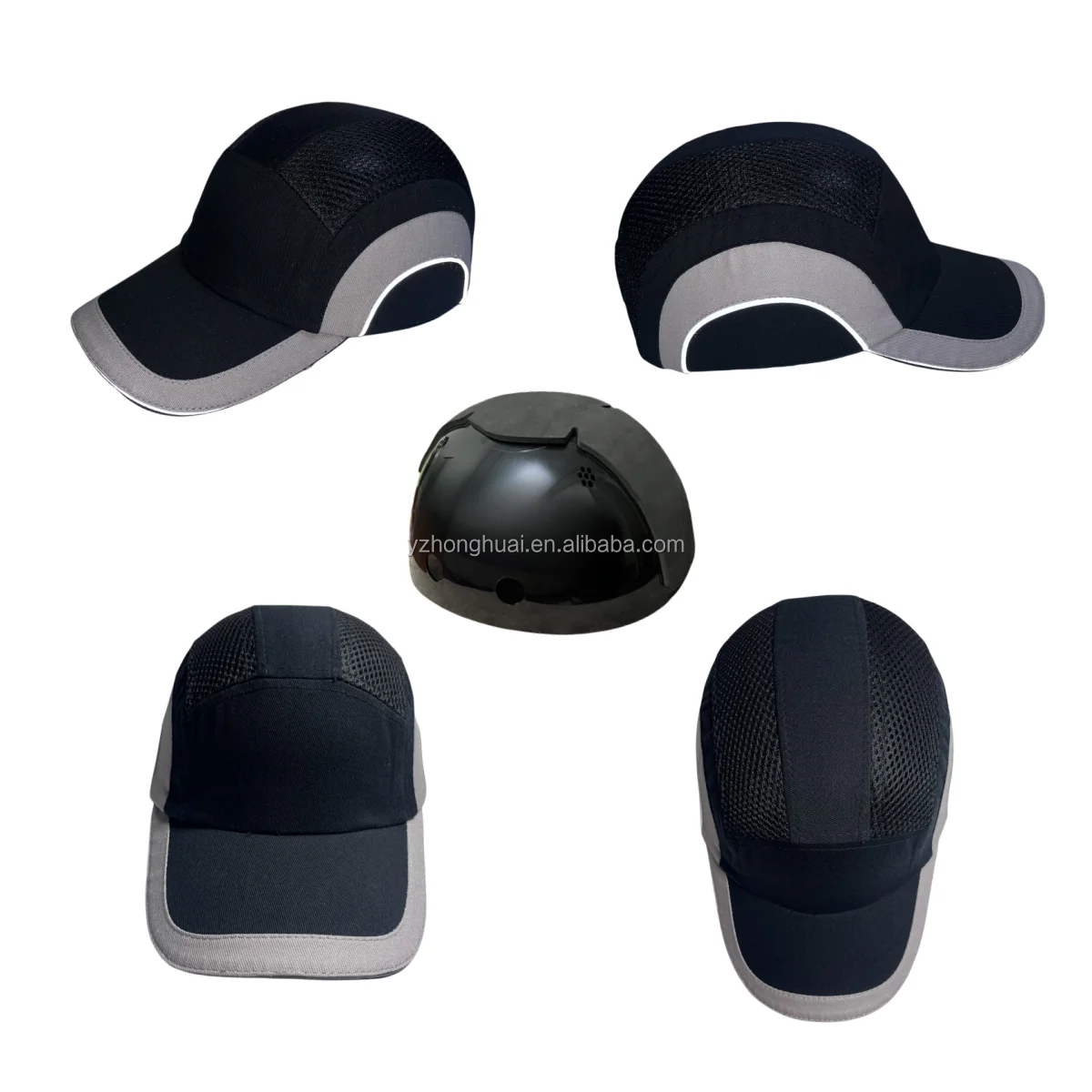 Safety Bump Caps Baseball Style with ABS Insert CE EN812 OEM