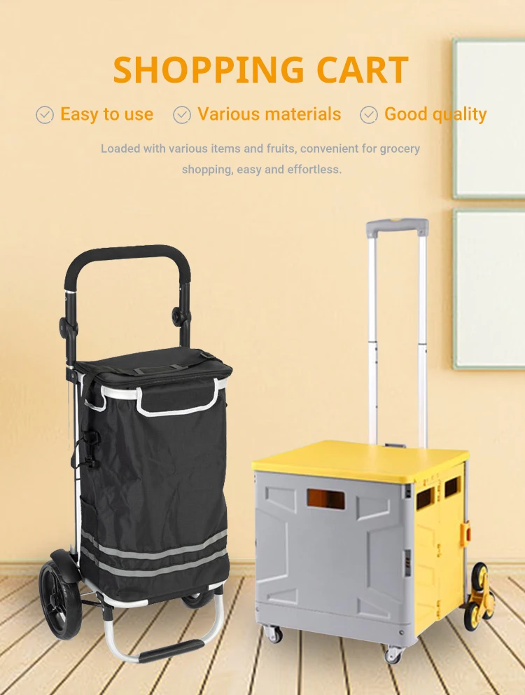 Customizable Compact Folding Luggage Cart For Ice Bag - Buy Compact ...
