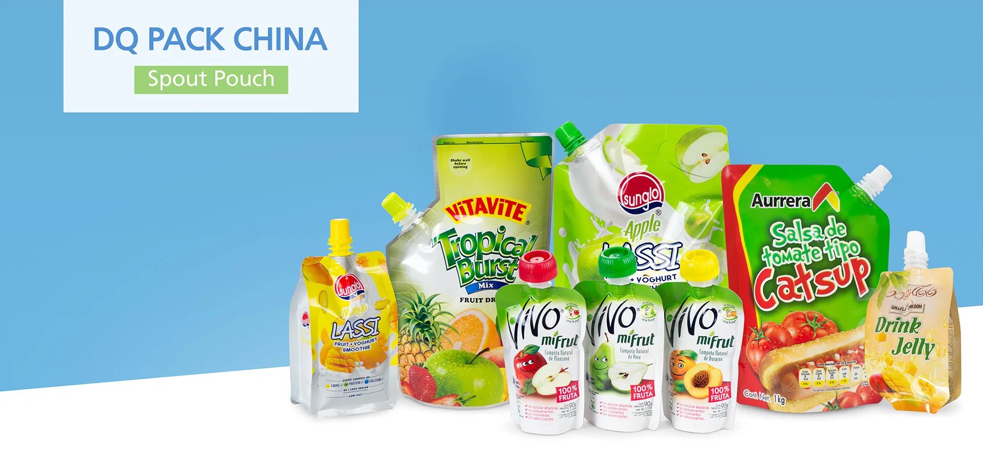 Dq Pack Reusable Plastic Packaging/spice Sauce Yougurt Liquid Packaging ...