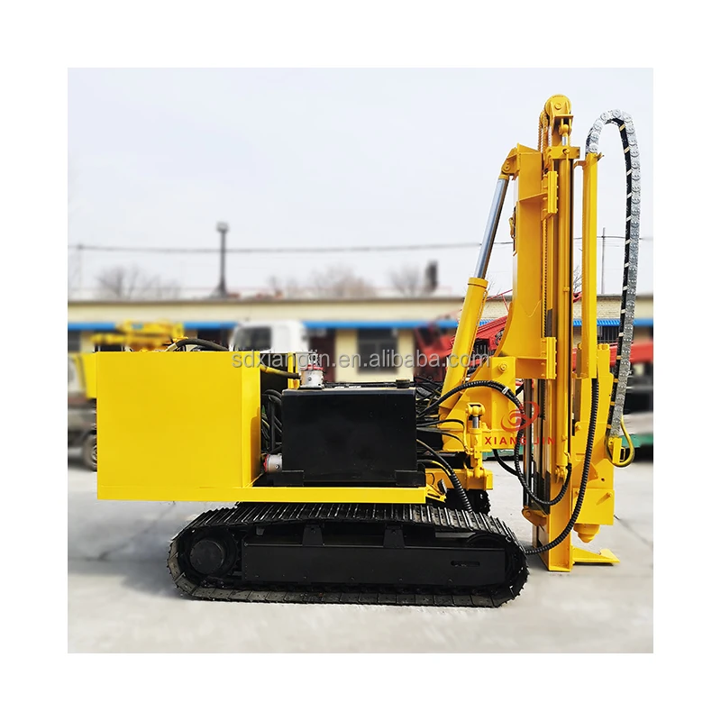Crawler Mounted Rotary Piling Rig Hydraulic Hammer Pile Driver - Buy ...