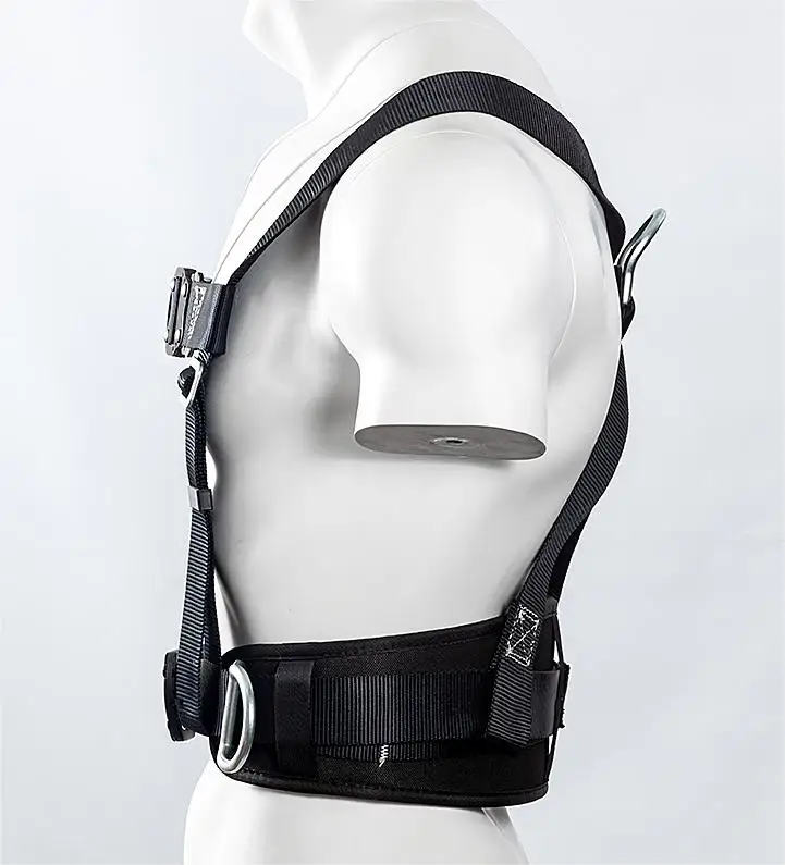 Double Big Buckle Waist Support Terylene Electrician 3-point Half Body ...