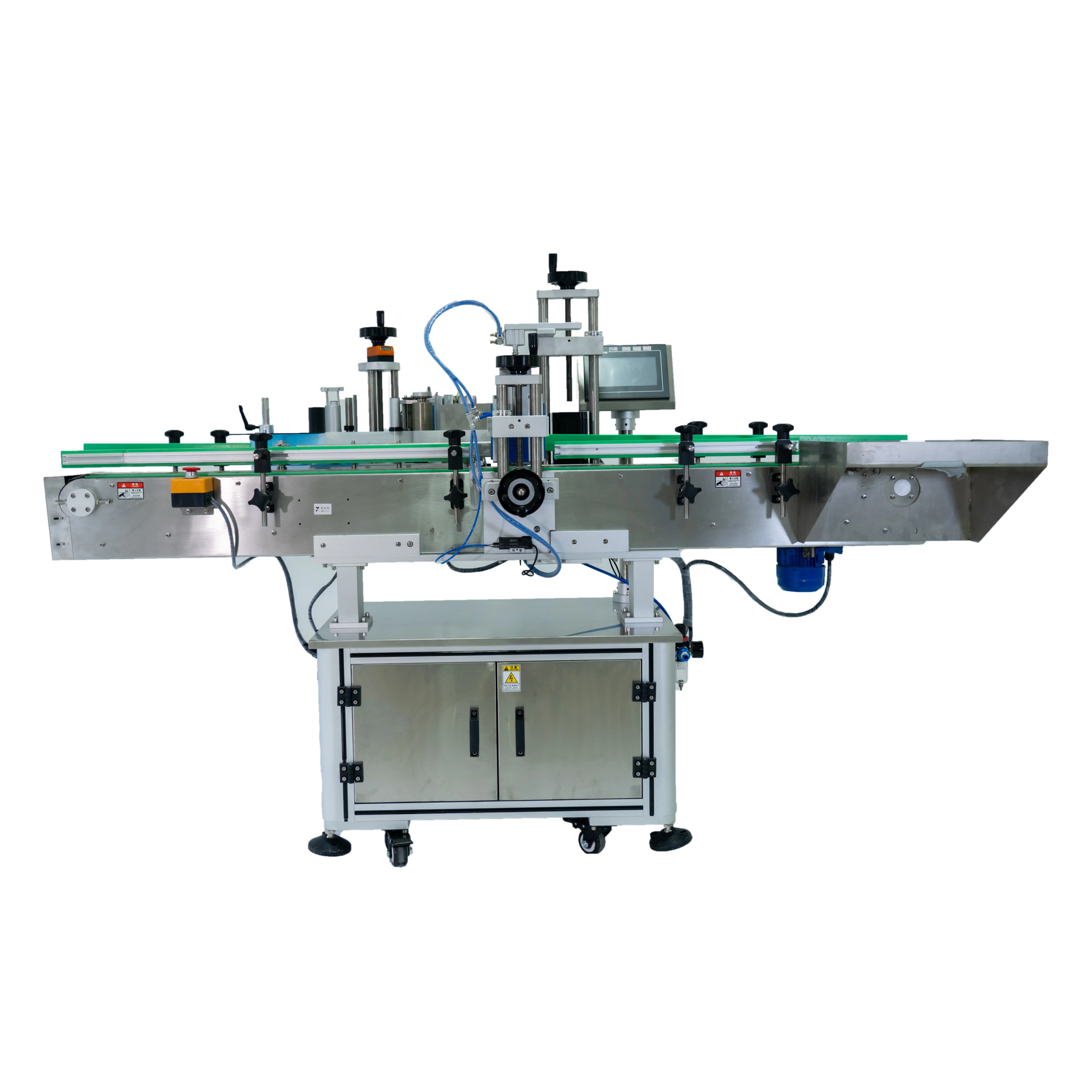 NY-822B Automatic Plastic Handle Bucket Two Sides Labeling Machine ...